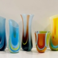 Narrow Drop Vessels – Fire Glass Studio